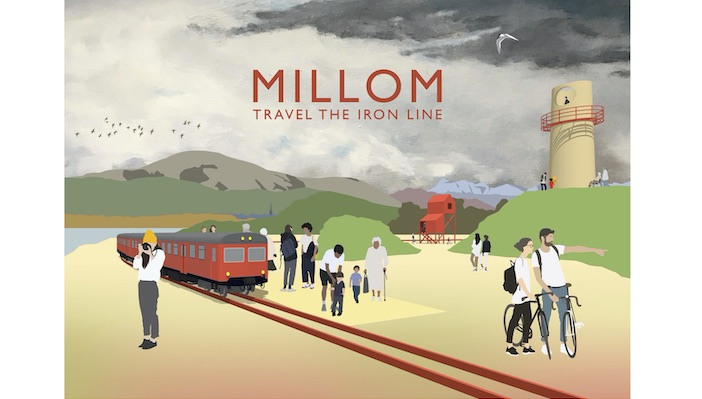 The Iron Line - Millom Announcing the Winner! - Colander