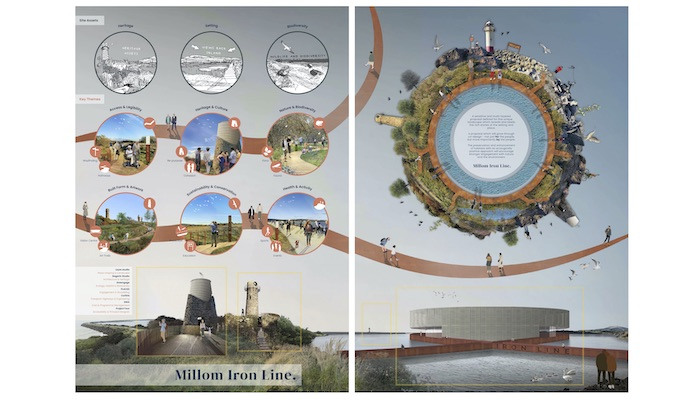 The Iron Line - Millom Announcing the Winner! - Colander